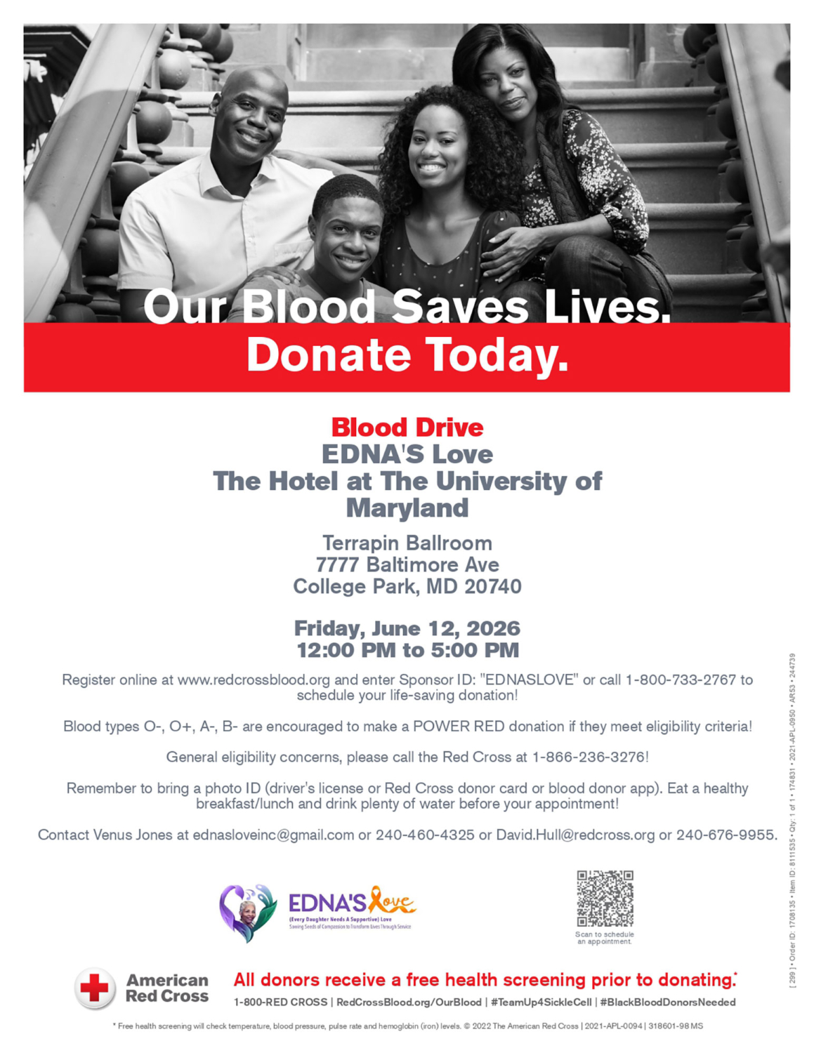 Blood Drives – EDNA'S Love, Inc.